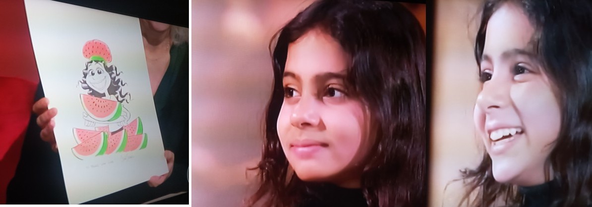 Renad Attalah, la bambina palestinese ospite di Splendida Cornice ...